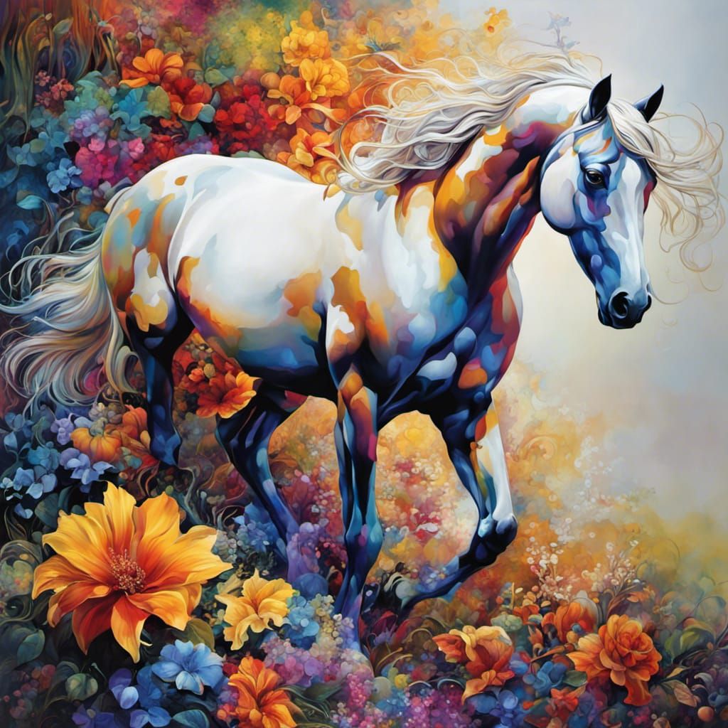 horse - AI Generated Artwork - NightCafe Creator