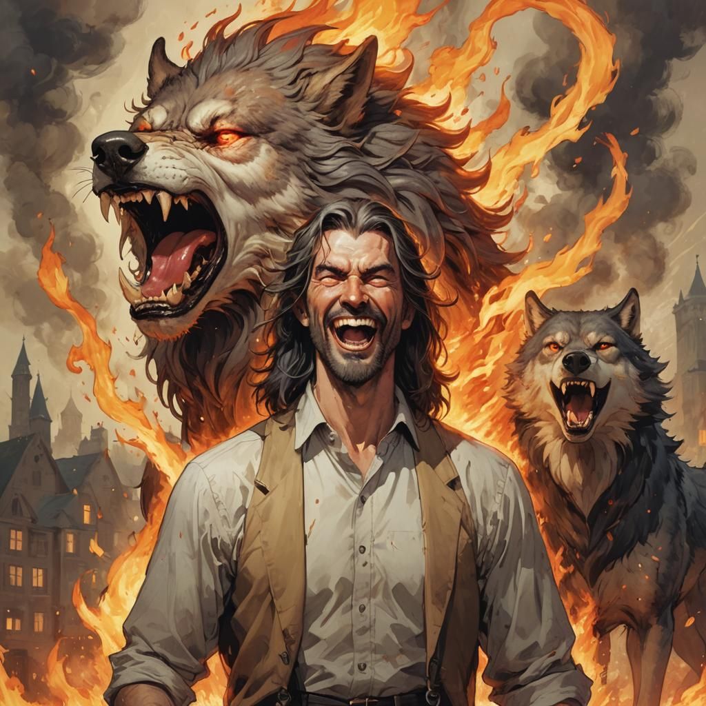 Werewolf - AI Generated Artwork - NightCafe Creator
