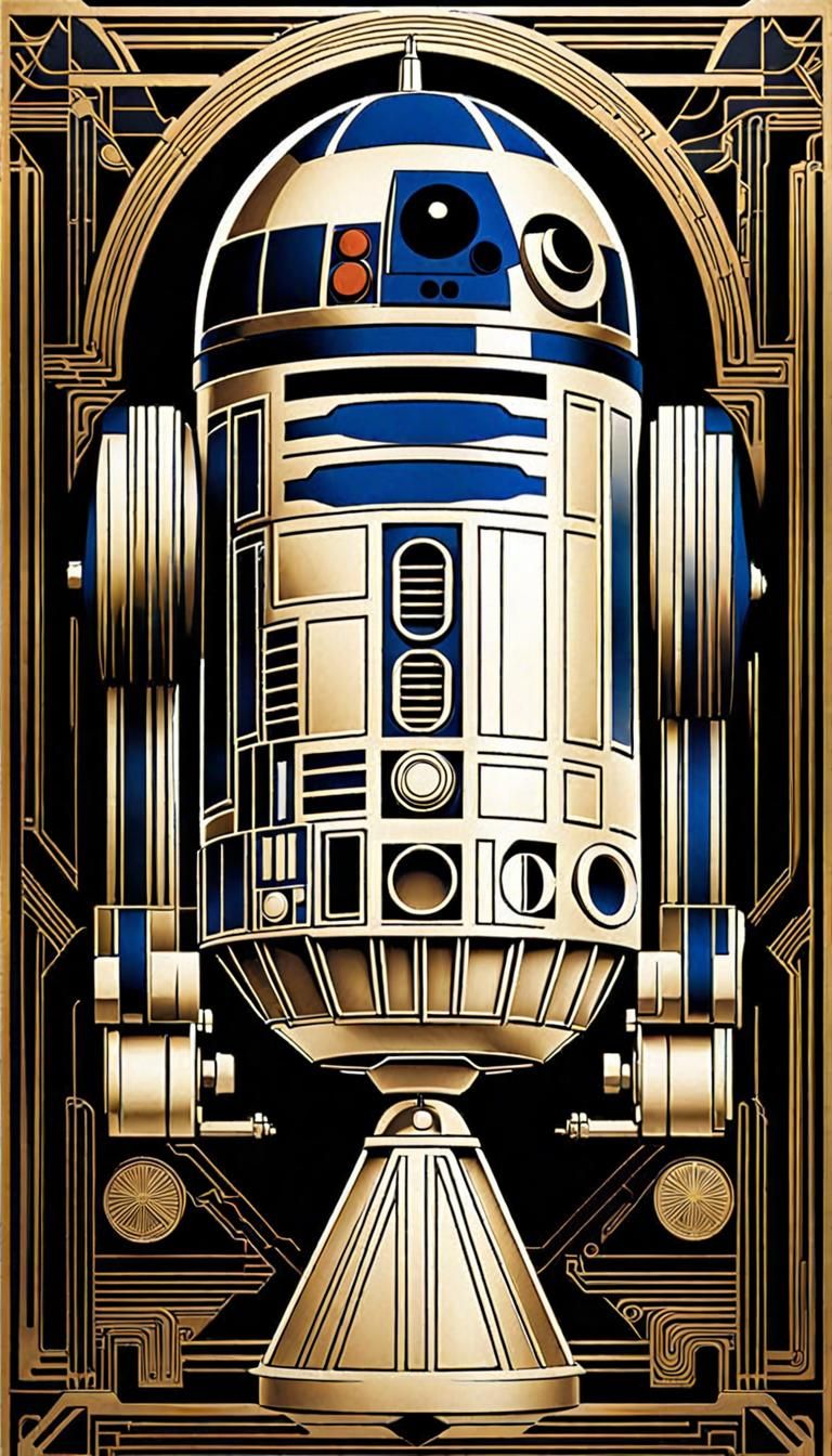 R2-D2 - Astromech Droid - AI Generated Artwork - NightCafe Creator