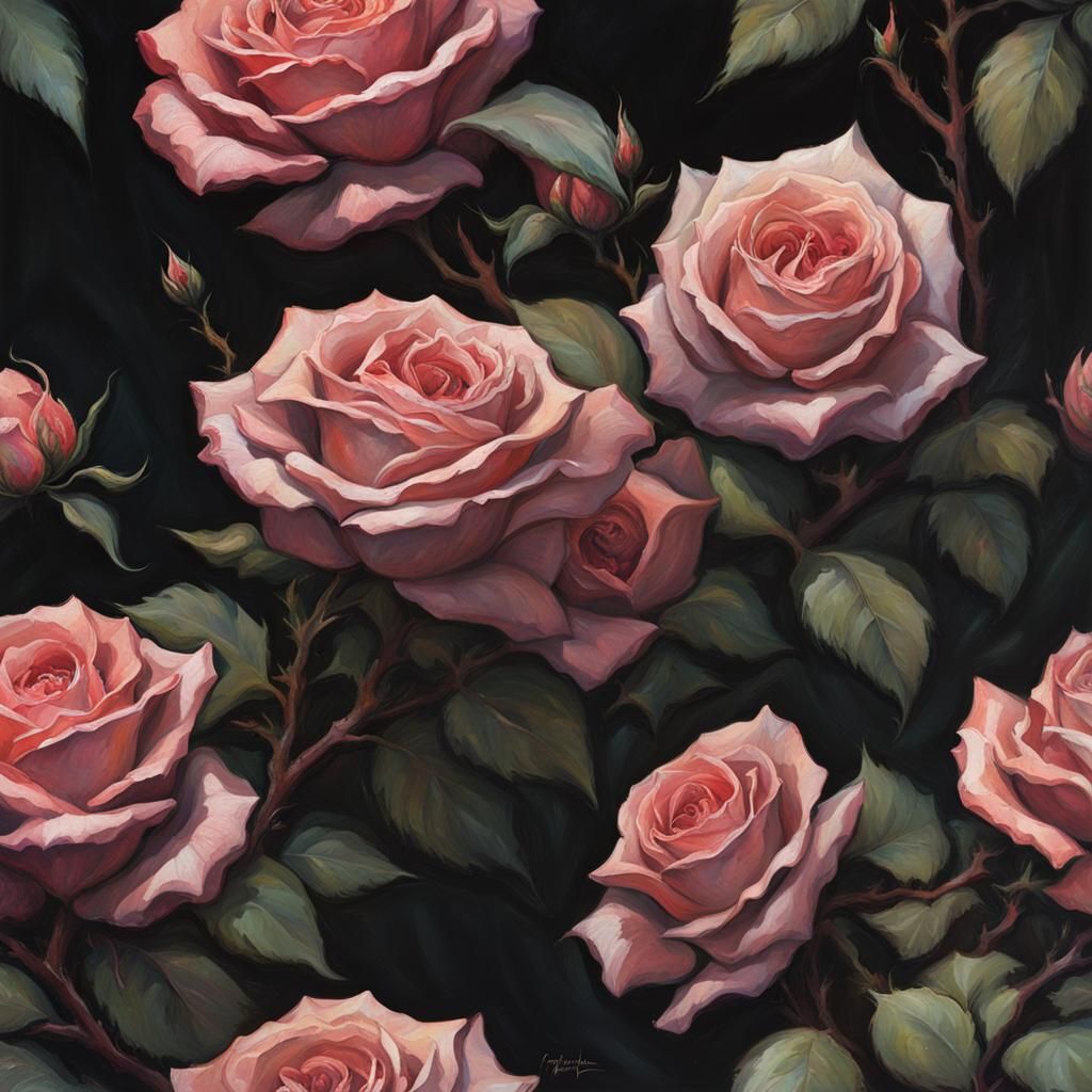 roses - AI Generated Artwork - NightCafe Creator