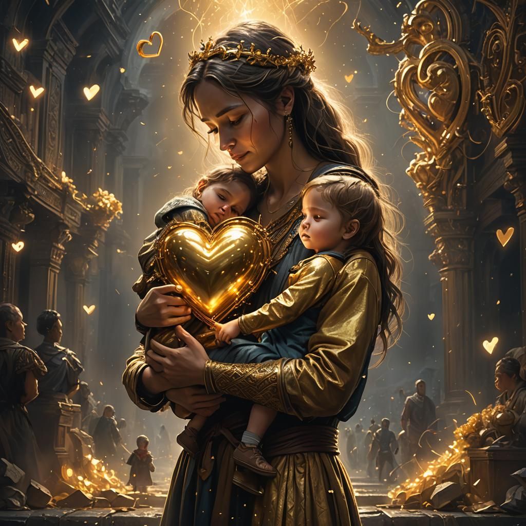 Heartwarming Illustrations Depicting The Unconditional Love Between A