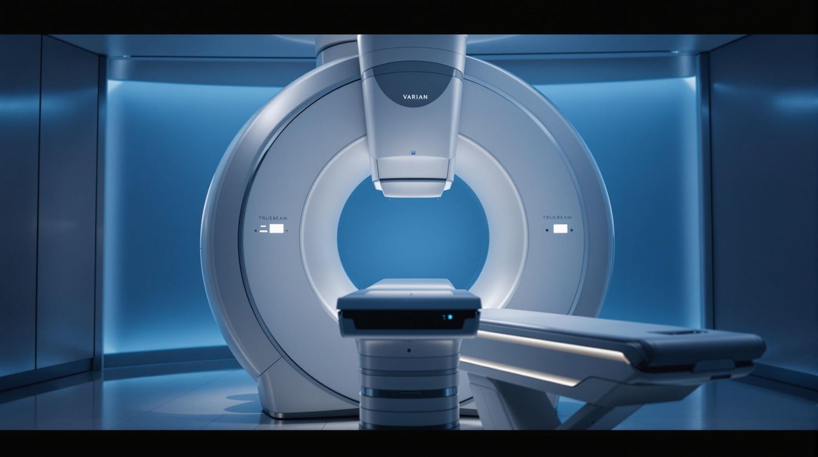 High-Tech Radiation Therapy Machine in Modern Medi... - AI Art