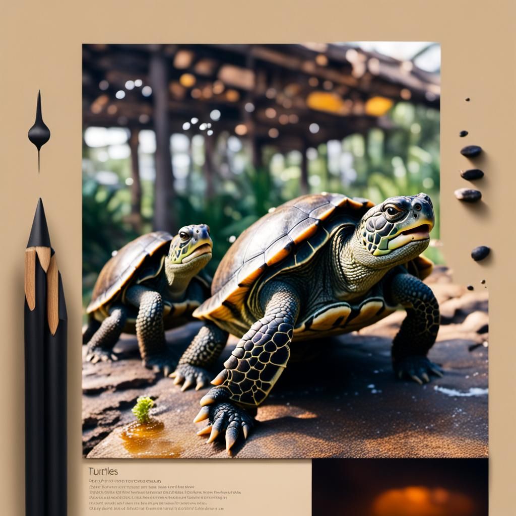 These Turtles Need an Exorcism II - AI Generated Artwork - NightCafe ...