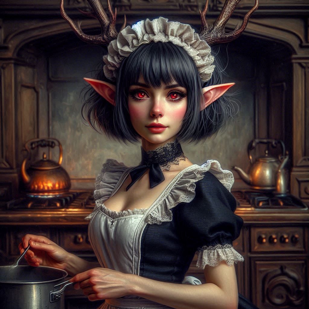 Cooking something ?? - AI Generated Artwork - NightCafe Creator