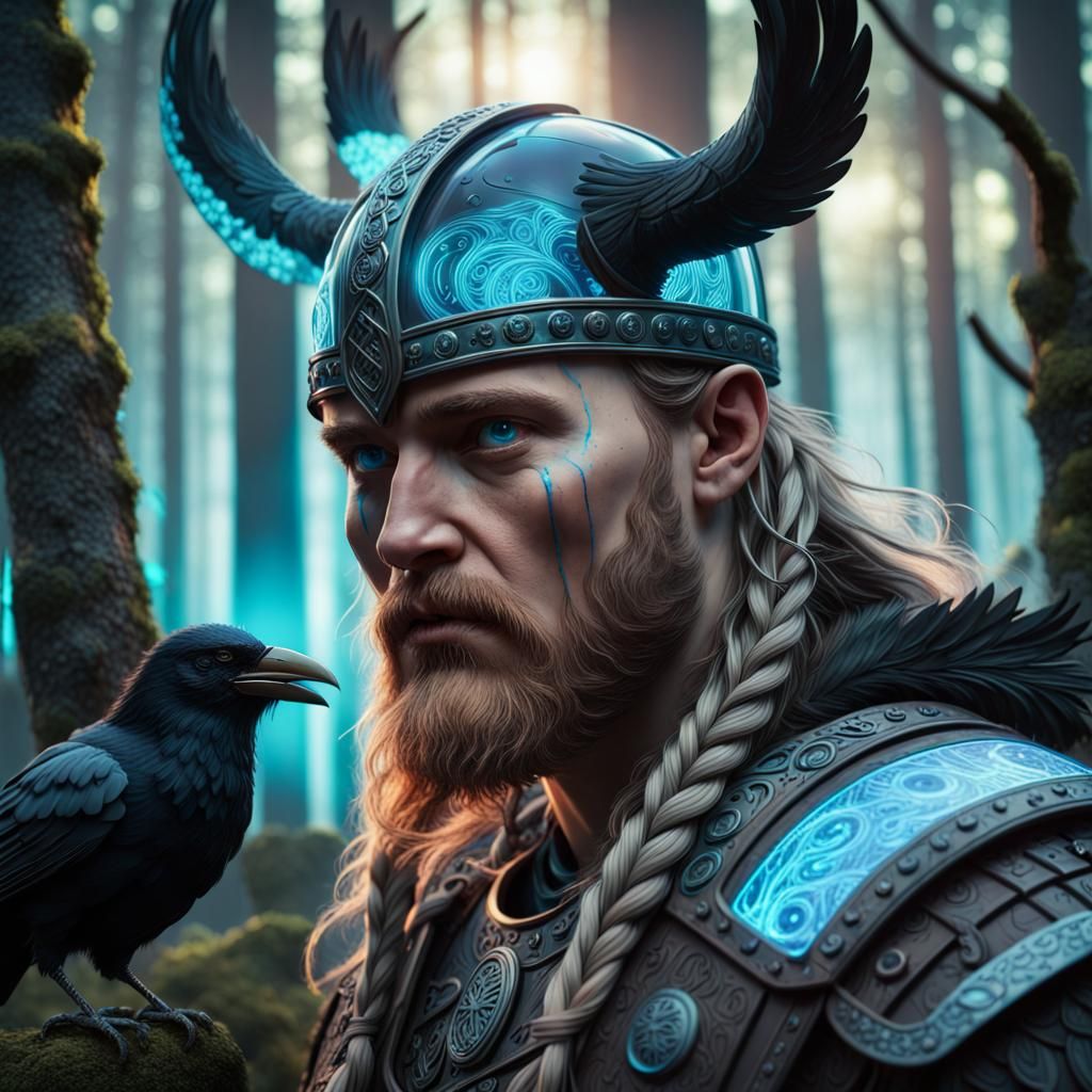 The Northern Warrior - AI Generated Artwork - NightCafe Creator