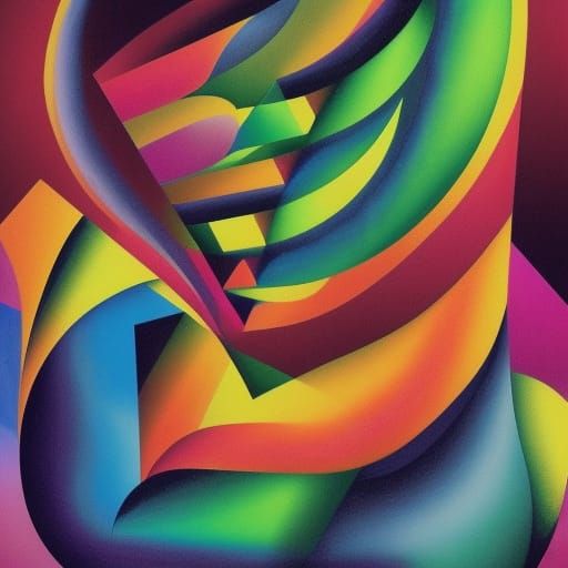 Mysterious and unnatural rainbow. Frightening. Off-kilter. Unnerving ...