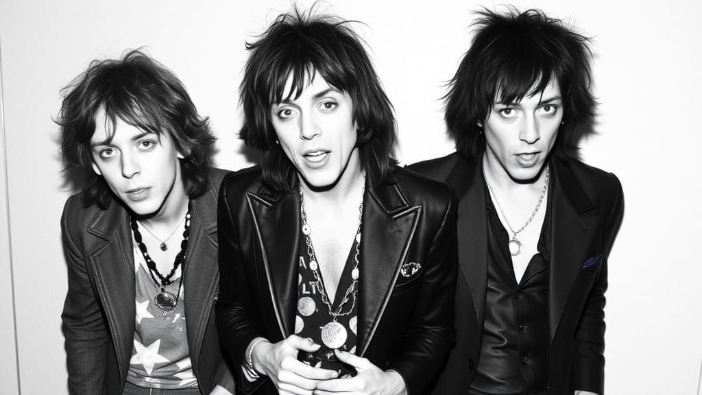 Punk Rock Icons in a Single Frame - AI Art