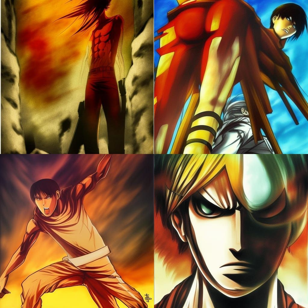 attack on titan - AI Generated Artwork - NightCafe Creator