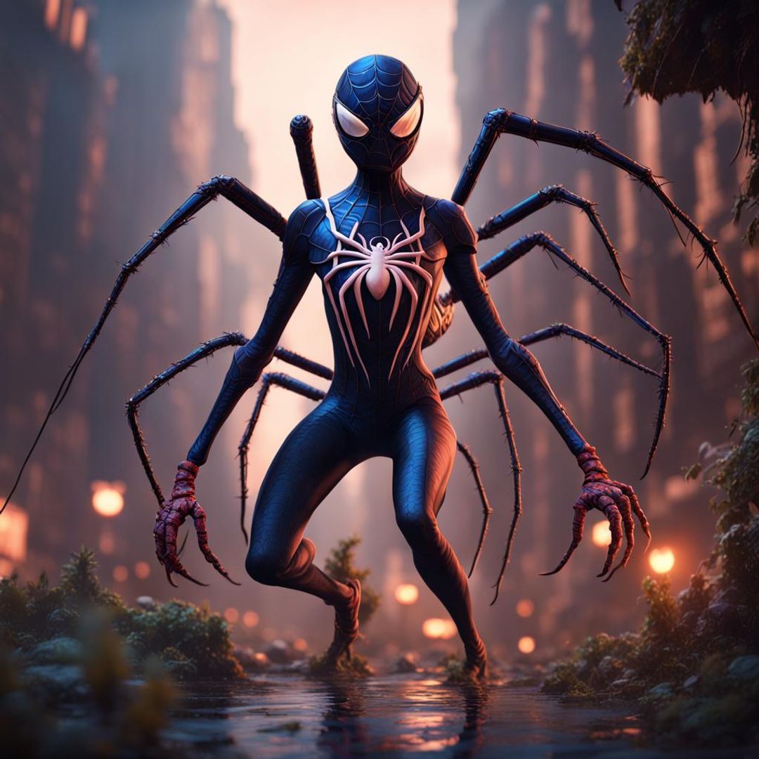 Design Your Unique Spidersona with AI - NightCafe