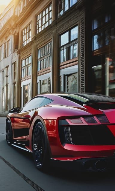 Audi R8 concept - AI Generated Artwork - NightCafe Creator
