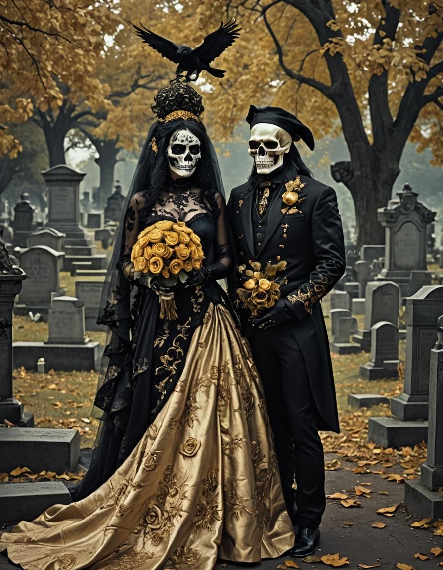 Ghost Wedding #4 - AI Generated Artwork - NightCafe Creator