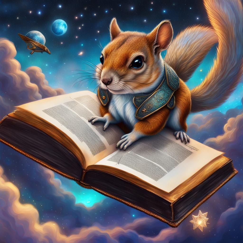 A squirrels tale - AI Generated Artwork - NightCafe Creator