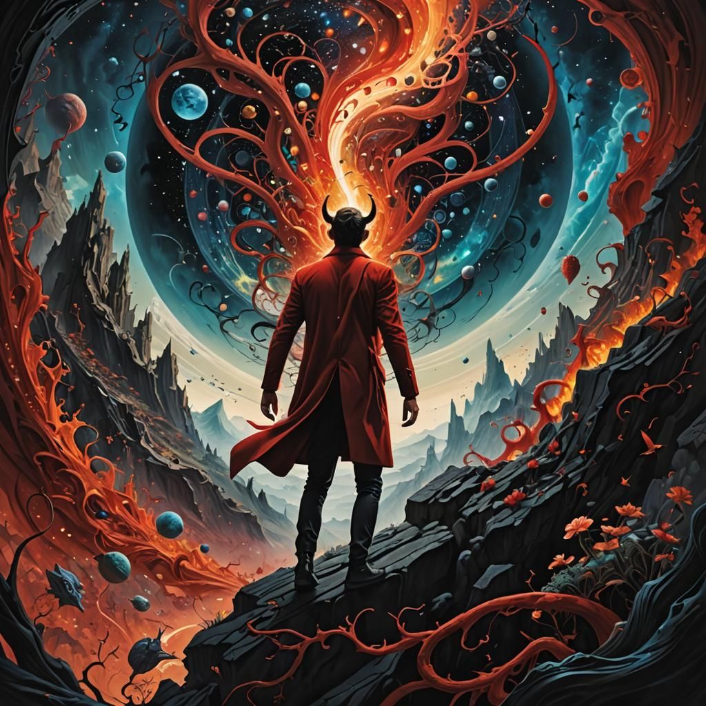 "Hoax Master" - AI Generated Artwork - NightCafe Creator