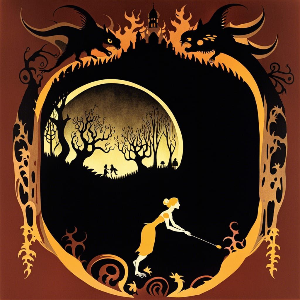 Nightmare Creature - AI Generated Artwork - NightCafe Creator