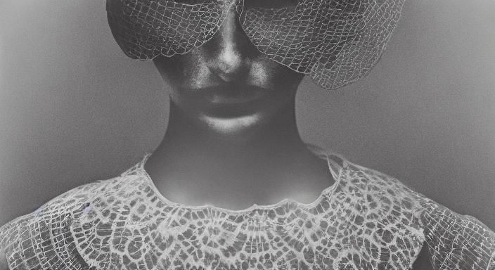 Man Ray Solarized 19th Century Woman desaturated old Autochrome ...