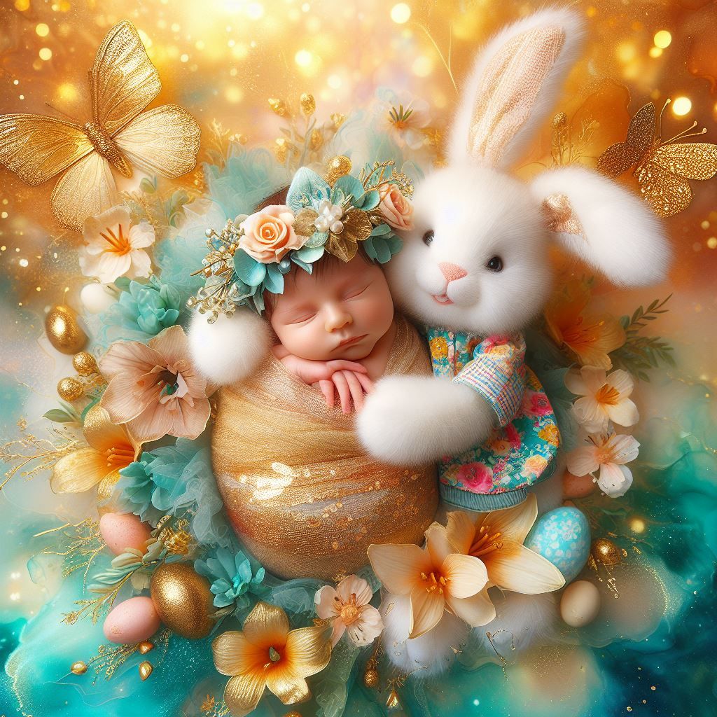 Easter cuteness - AI Generated Artwork - NightCafe Creator