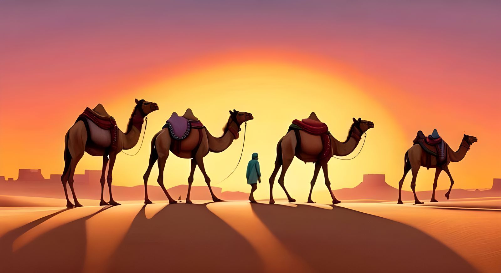 Desert - AI Generated Artwork - NightCafe Creator