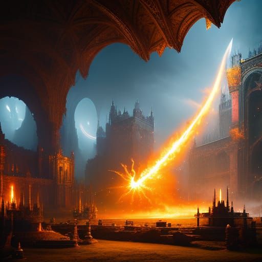 magic attack - AI Generated Artwork - NightCafe Creator