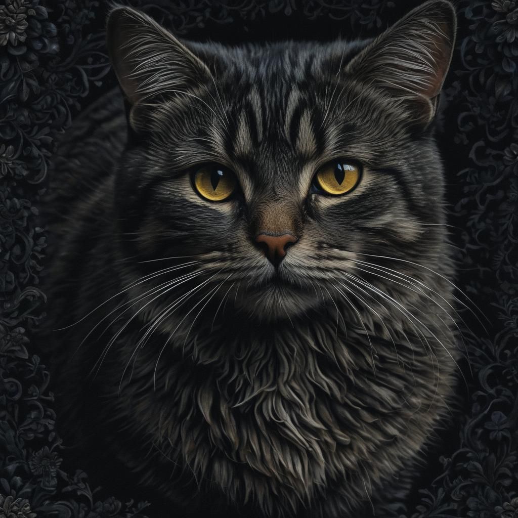 Beautiful Tabby Cat - AI Generated Artwork - NightCafe Creator