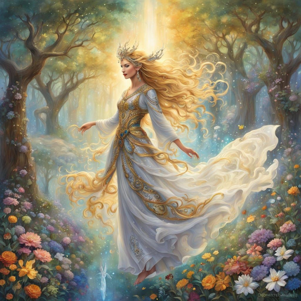 Spring deity - Spring deity