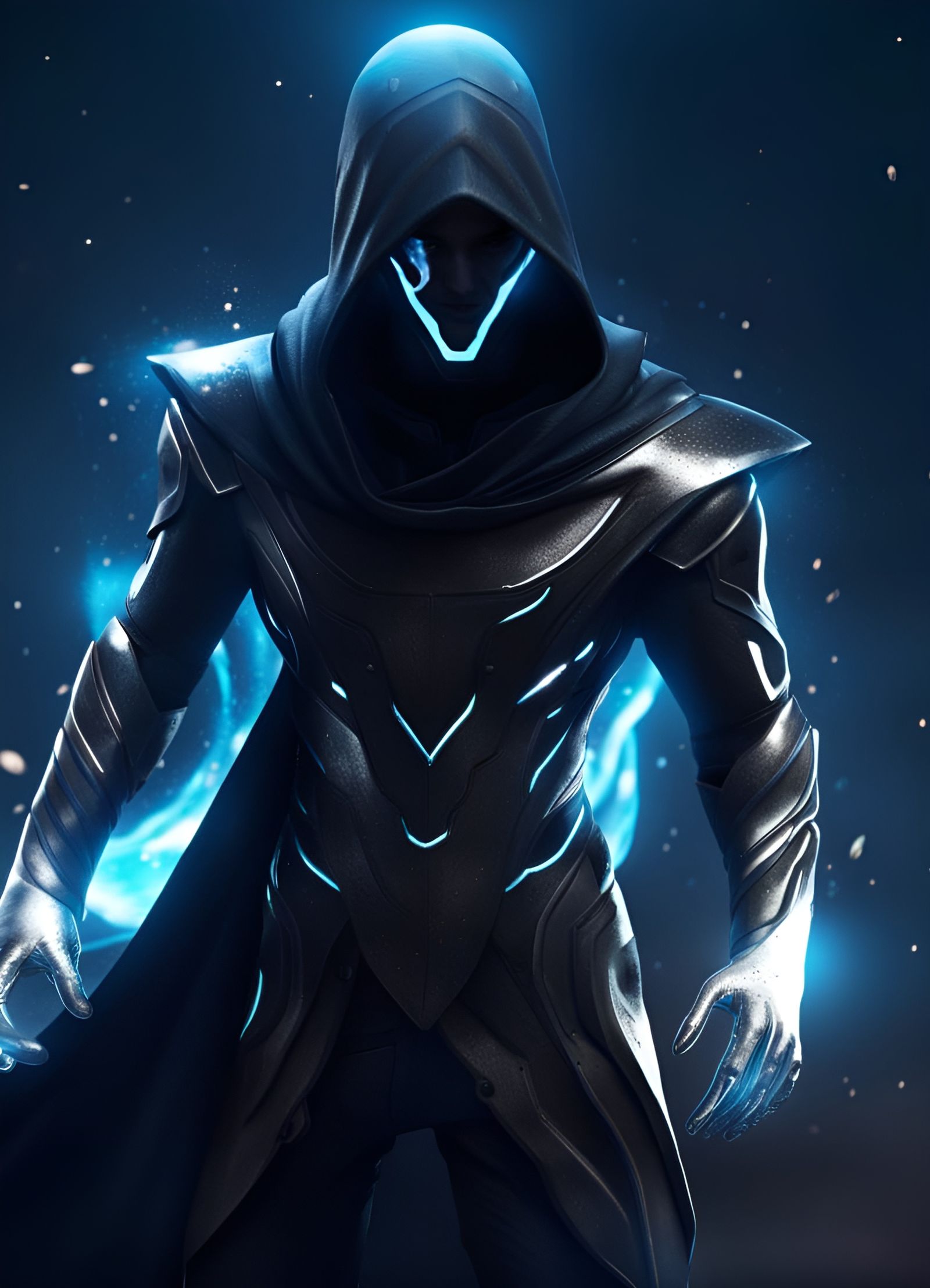 No-face sorcerer - AI Generated Artwork - NightCafe Creator
