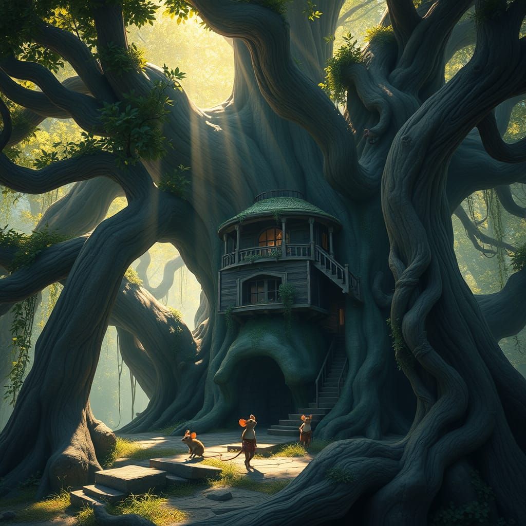 The Treehouse Of Mouse - Majestic Treehouse Sanctuary in Anc...