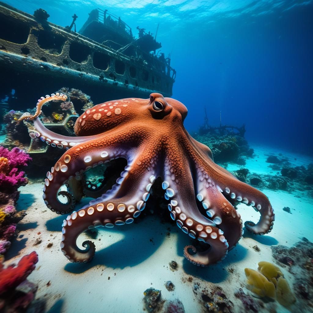 Ollie the Octopi - AI Generated Artwork - NightCafe Creator