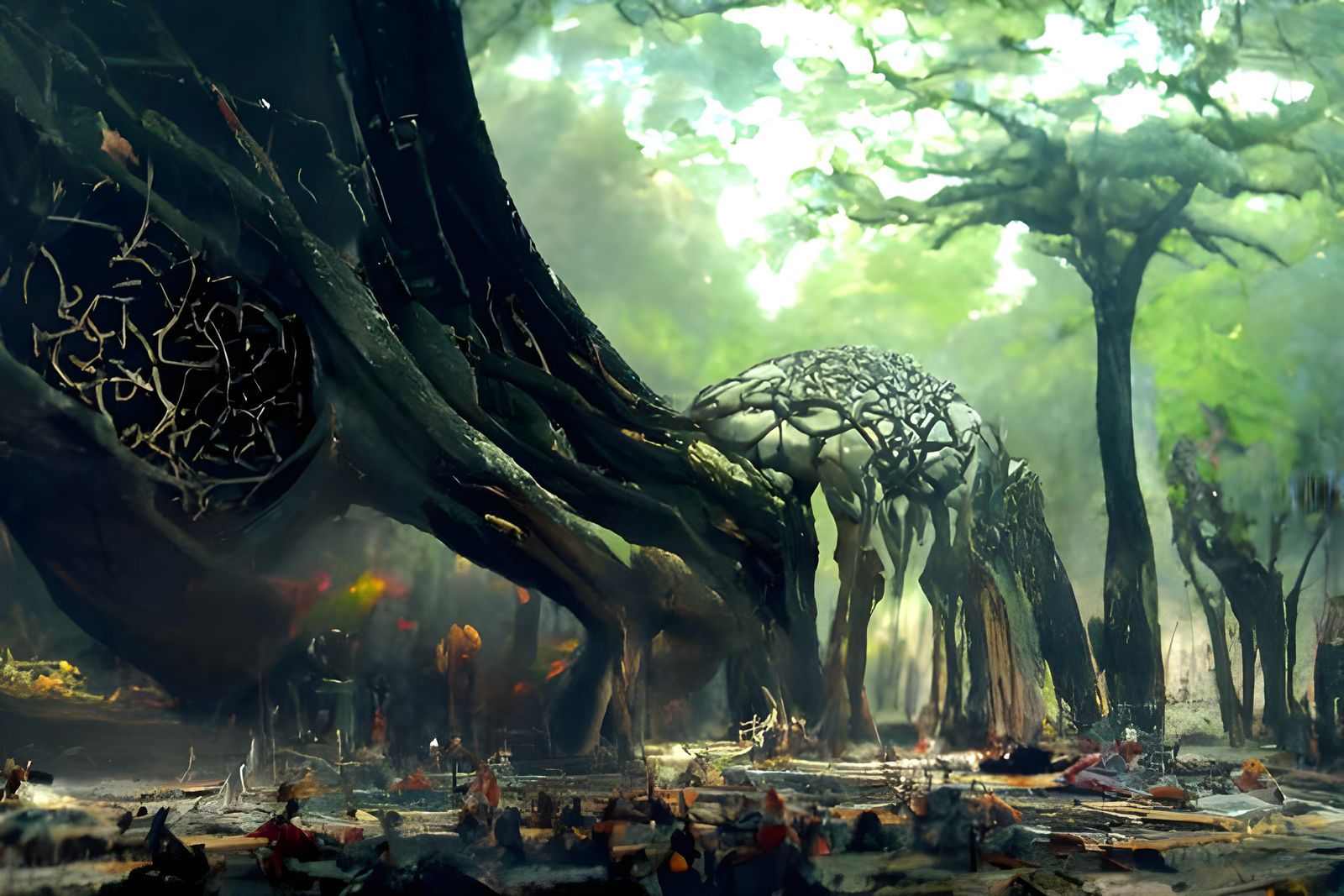 World Tree - AI Generated Artwork - NightCafe Creator