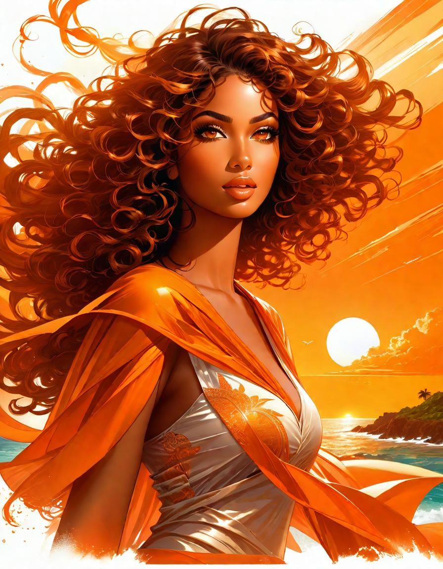 Orange (Mysterious XL v4) - AI Generated Artwork - NightCafe Creator