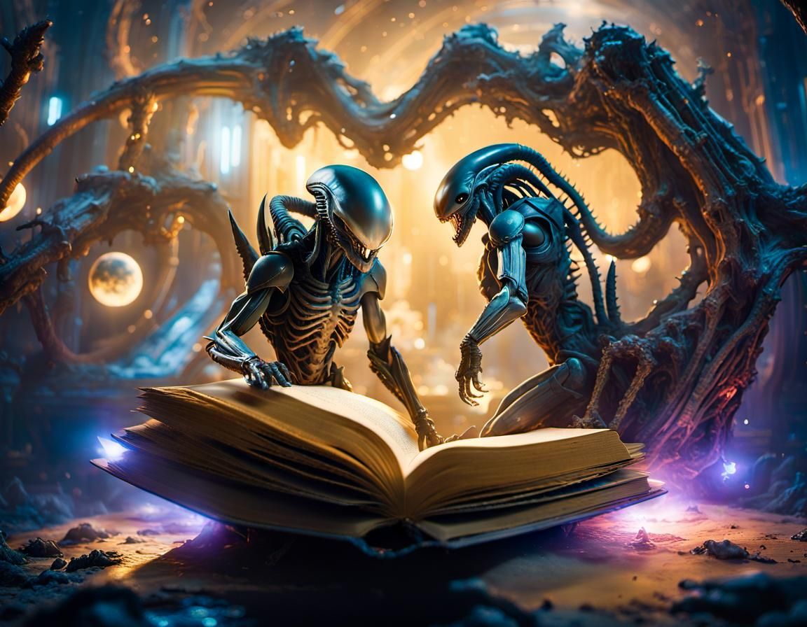 Aliens - AI Generated Artwork - NightCafe Creator