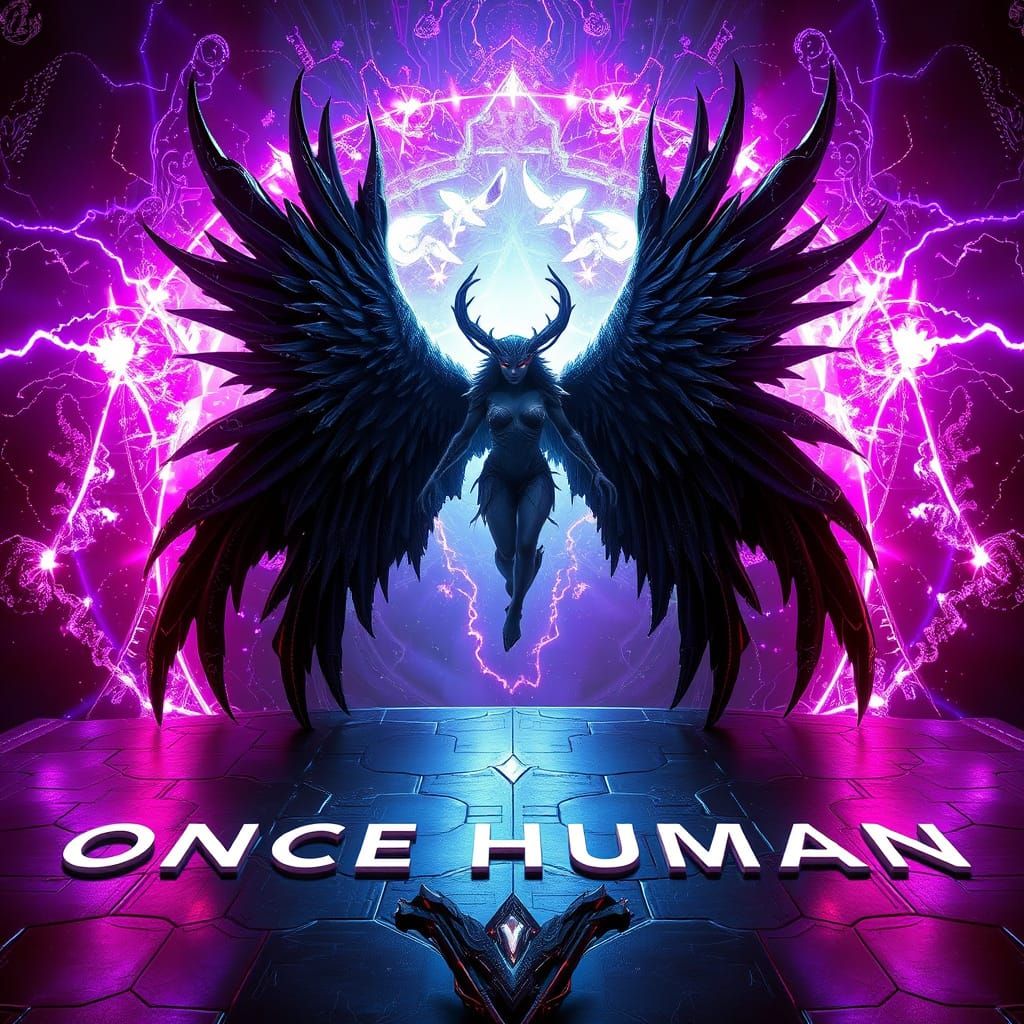 Primordial Nyx In Once Human - Dark Angel Nyx in Once Human...