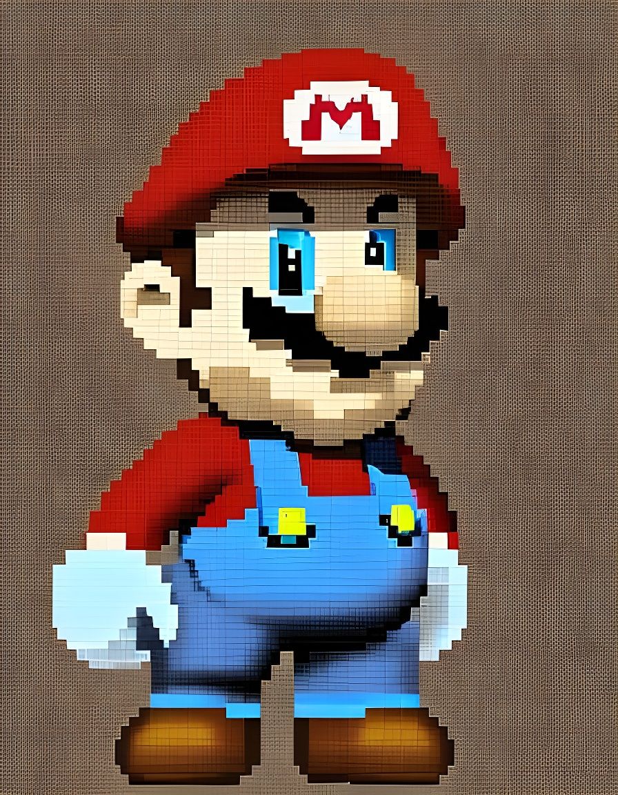 Super Mario - AI Generated Artwork - NightCafe Creator