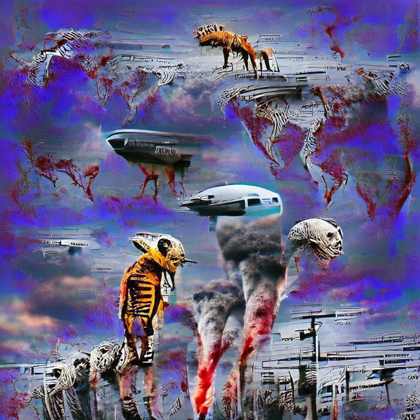 Human race extinction - AI Generated Artwork - NightCafe Creator
