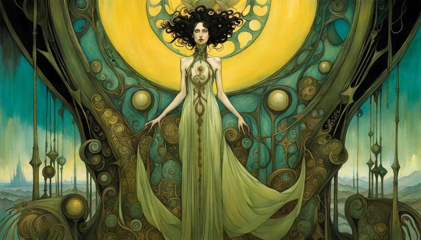 "Future Primitive" epic Intricate, complex, magical, hyperdetailed neo ...