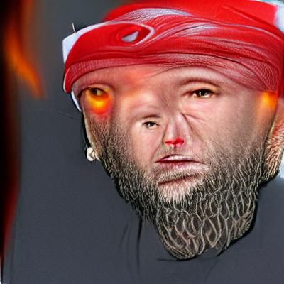 Fred Durst is cursed - AI Generated Artwork - NightCafe Creator