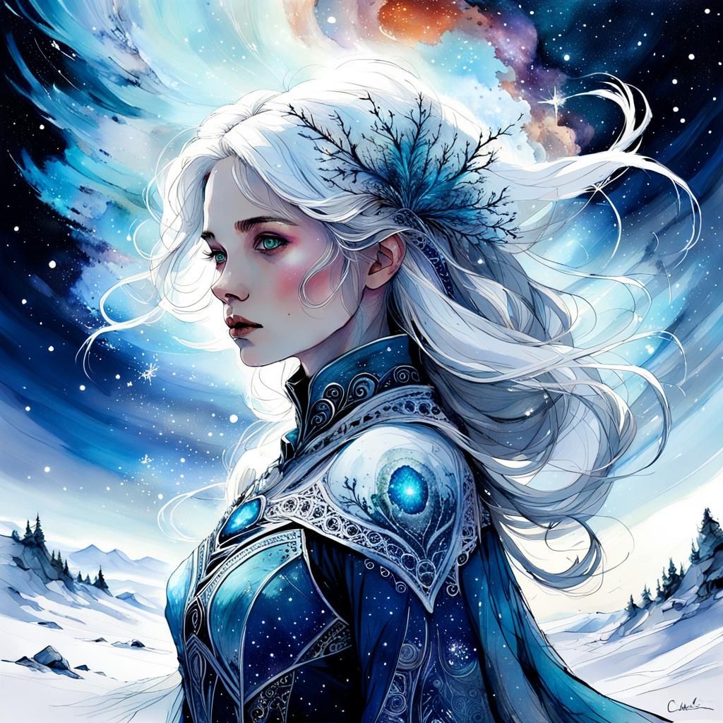 Nordic Princess - AI Generated Artwork - NightCafe Creator