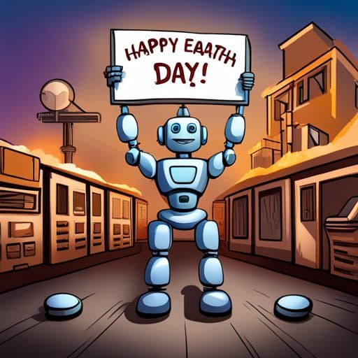 Happy earth day - AI Generated Artwork - NightCafe Creator