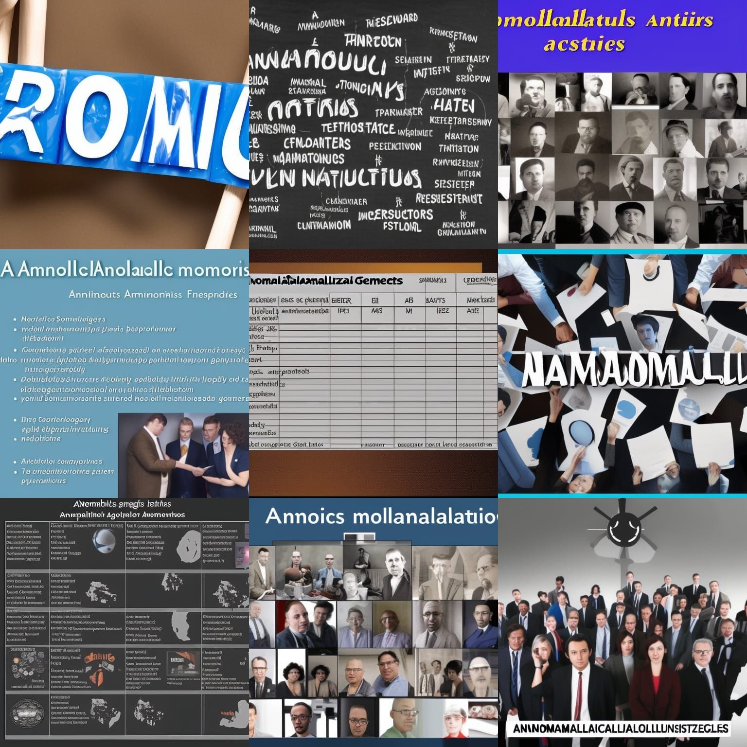 Anomalous organizations - AI Generated Artwork - NightCafe Creator