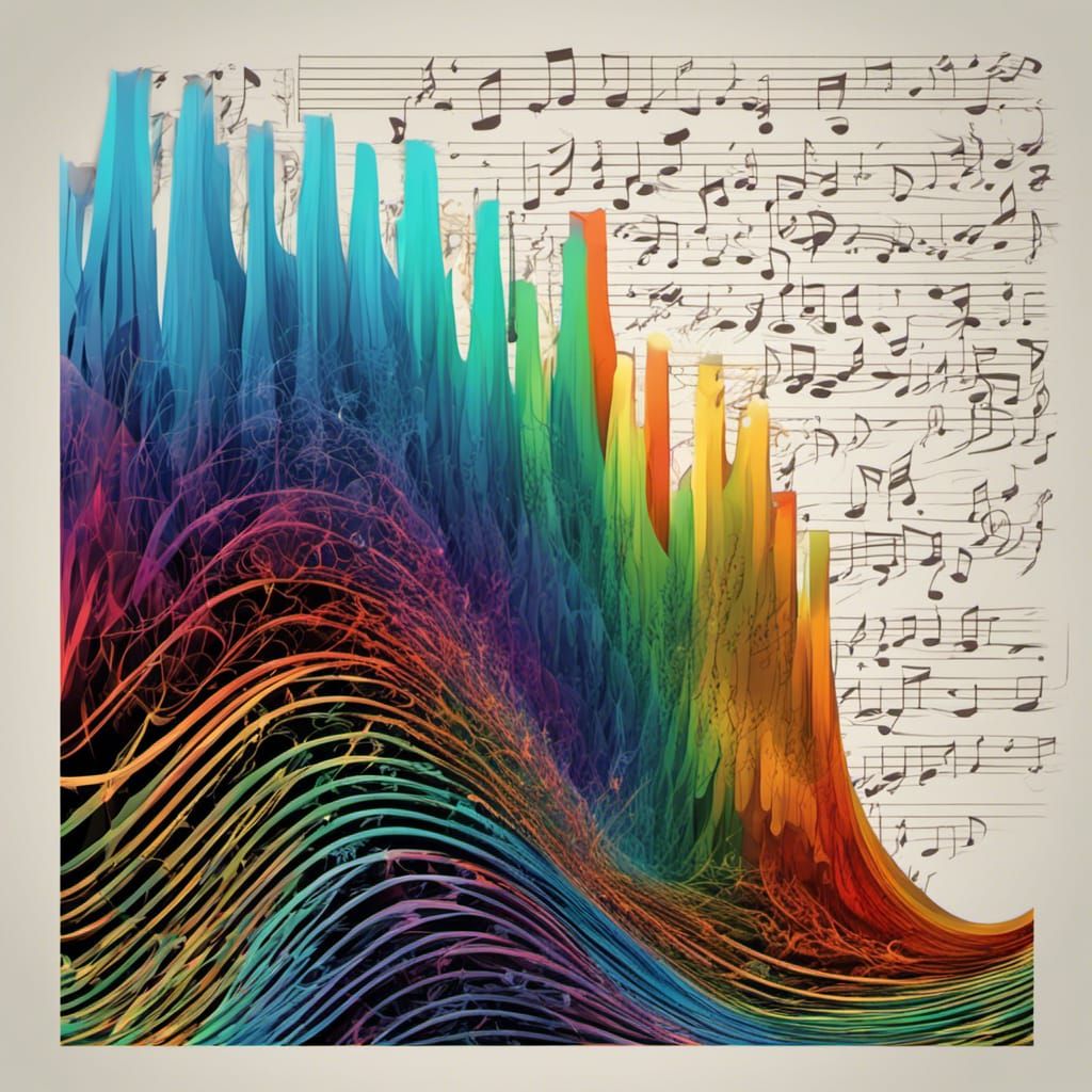 Sound Waves - AI Generated Artwork - NightCafe Creator