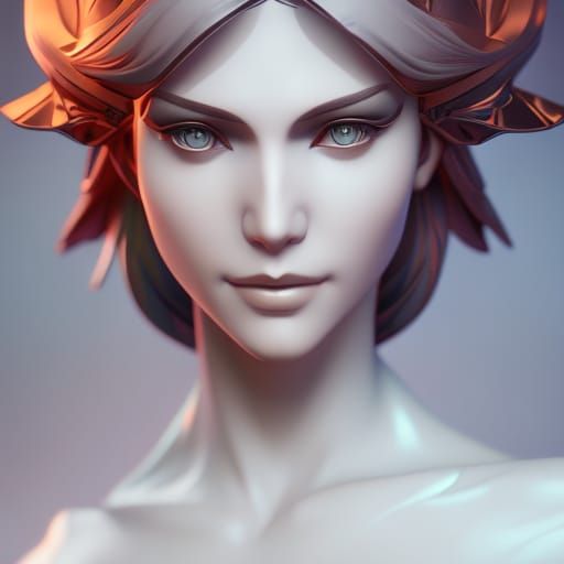 white avatar - AI Generated Artwork - NightCafe Creator