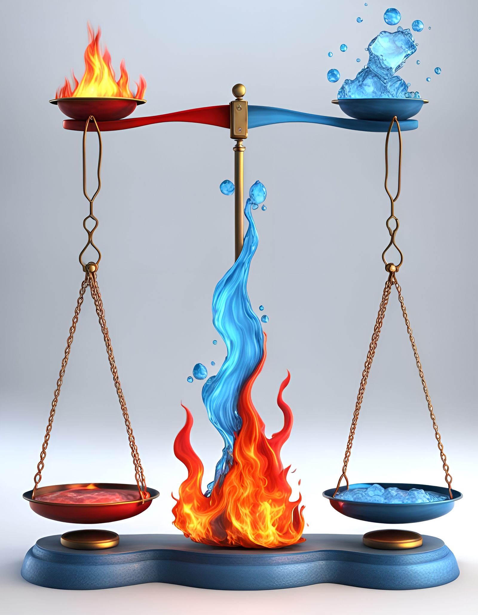 Balancing the Elements - AI Generated Artwork - NightCafe Creator