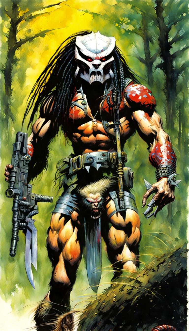 The Predator II - AI Generated Artwork - NightCafe Creator