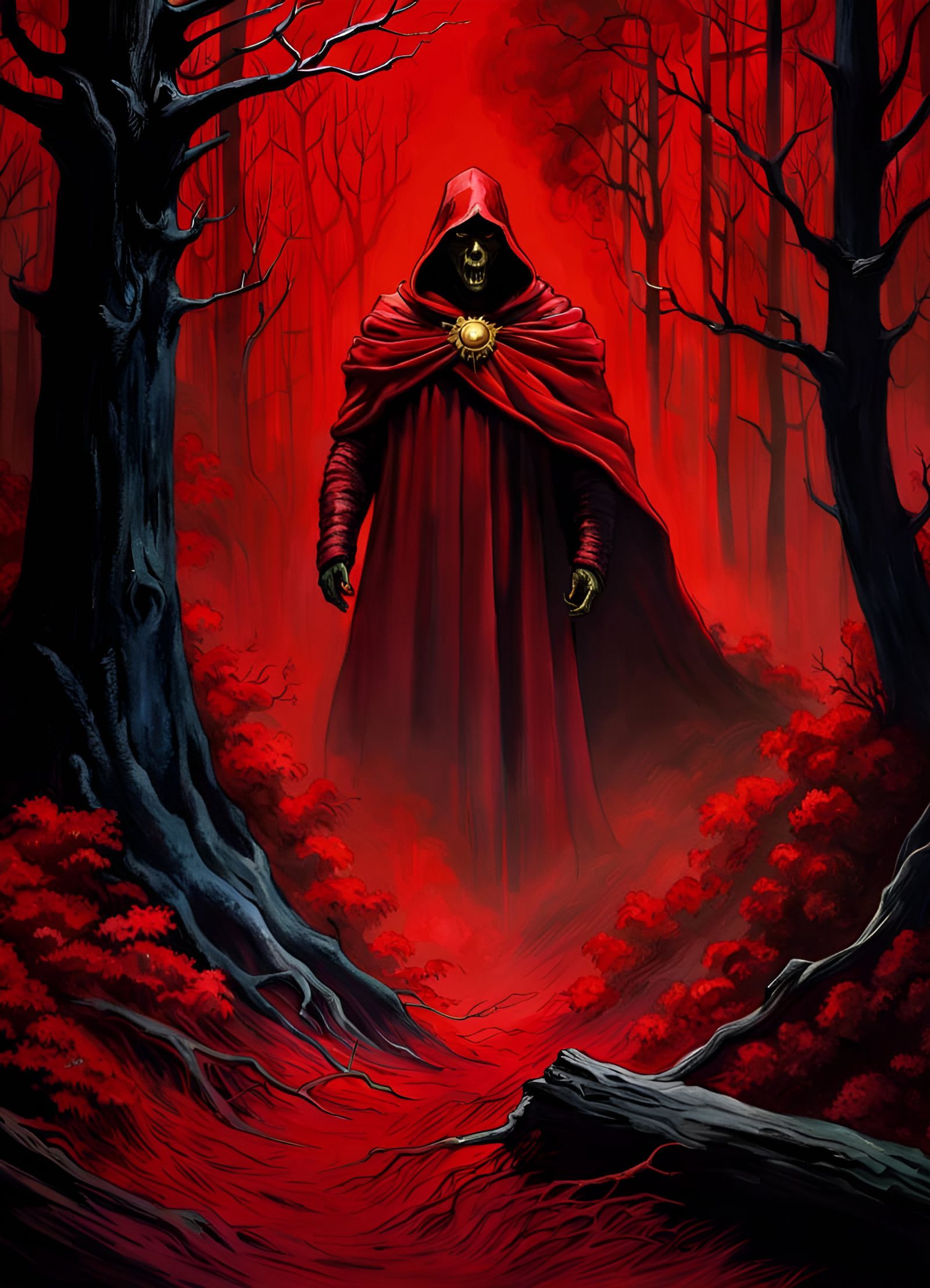 In Red 0.9 2 - AI Generated Artwork - NightCafe Creator