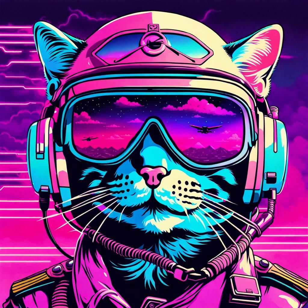 Captain Whiskertron - AI Generated Artwork - NightCafe Creator