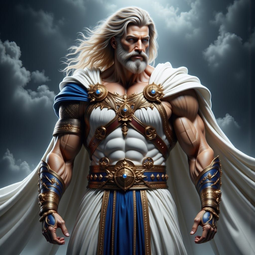 Her Zeus - Zeus, King of the Gods, in Divine Majesty