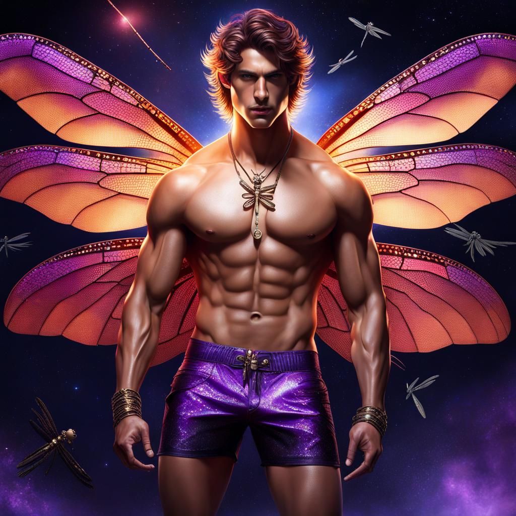 Purple Fae 231031E - AI Generated Artwork - NightCafe Creator