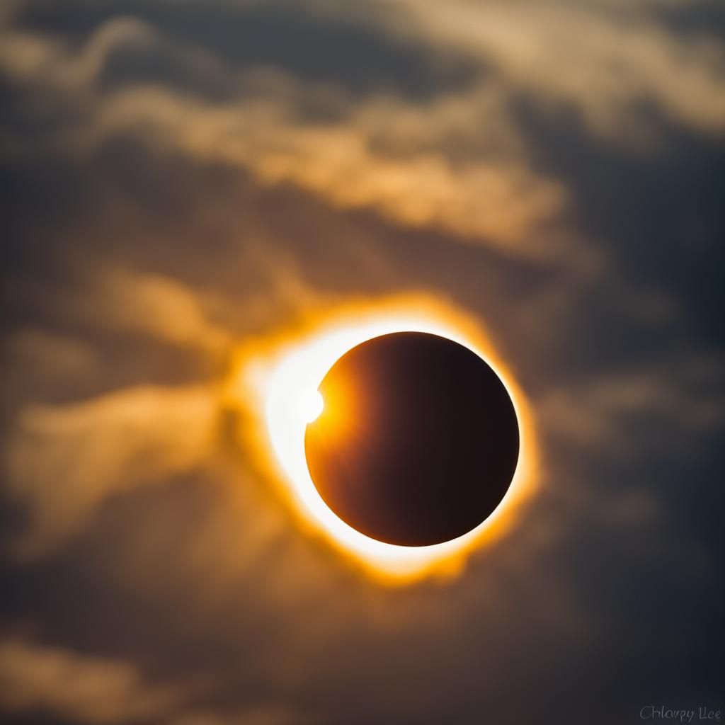 Solar Eclipse - AI Generated Artwork - NightCafe Creator