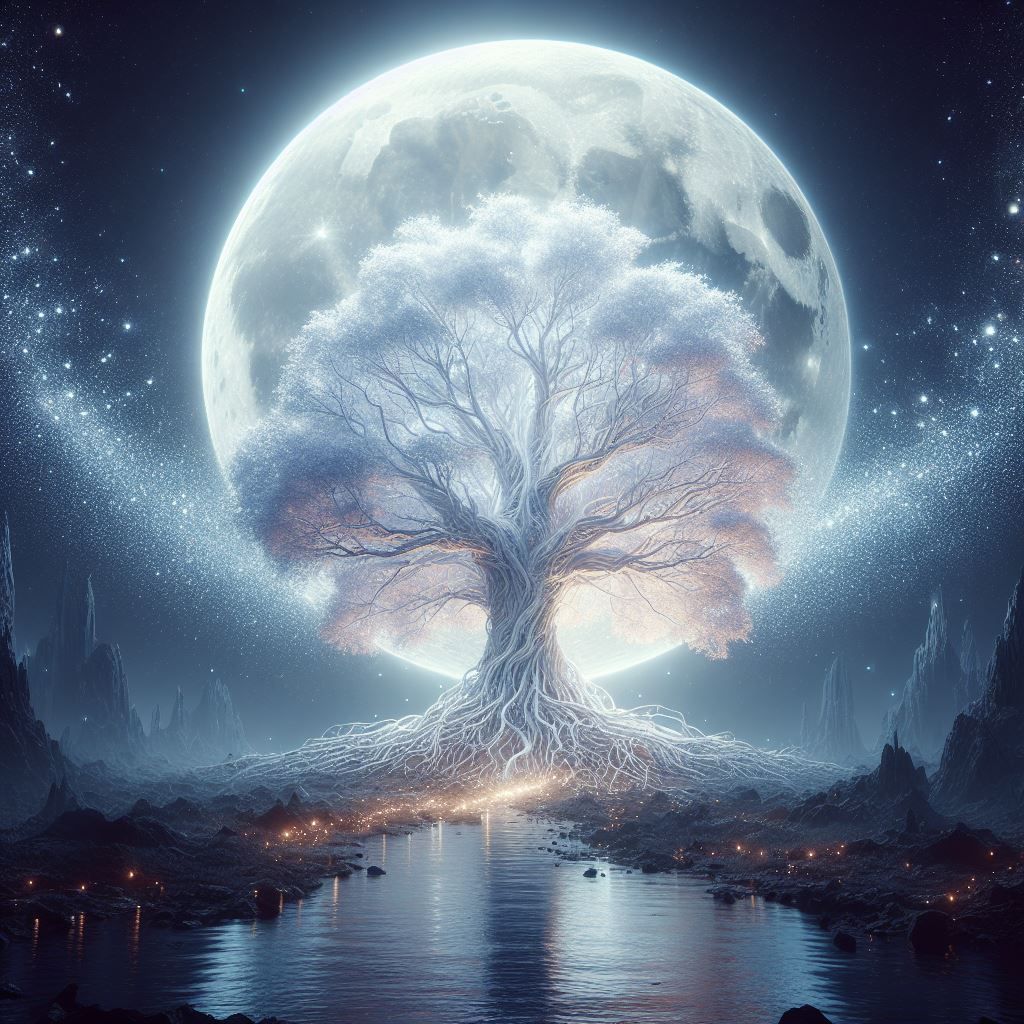 White tree of life - AI Generated Artwork - NightCafe Creator