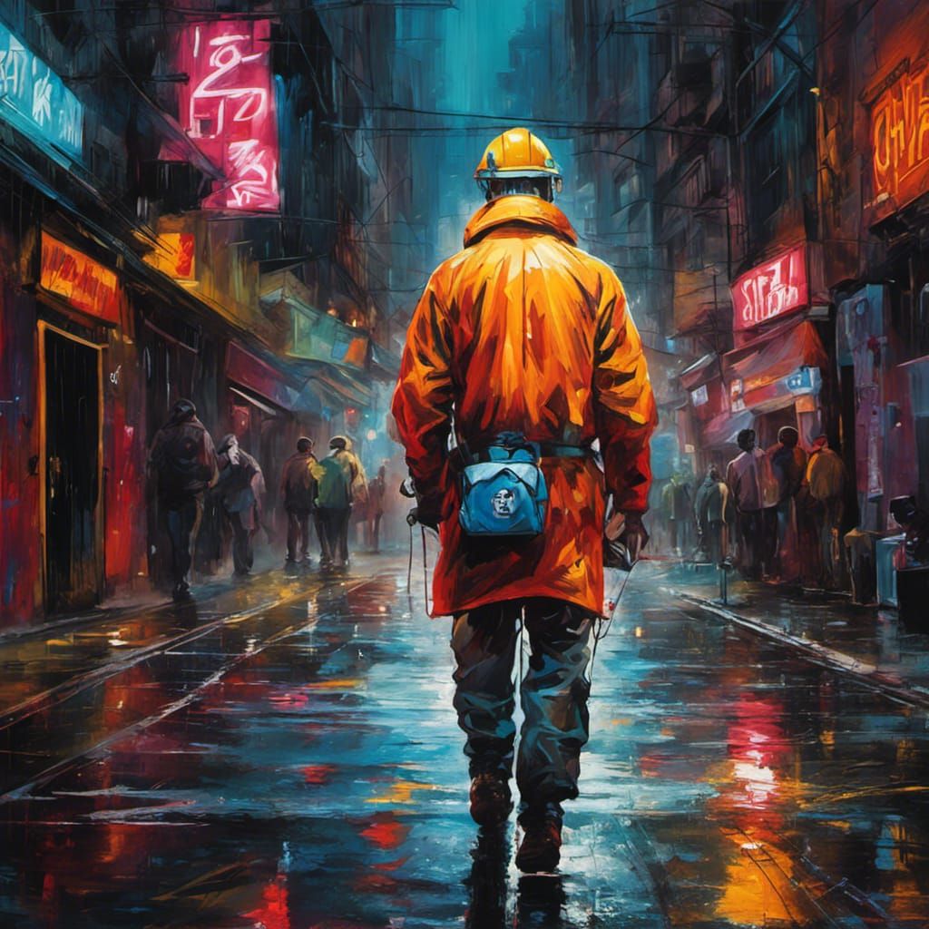 The Night Shift - AI Generated Artwork - NightCafe Creator