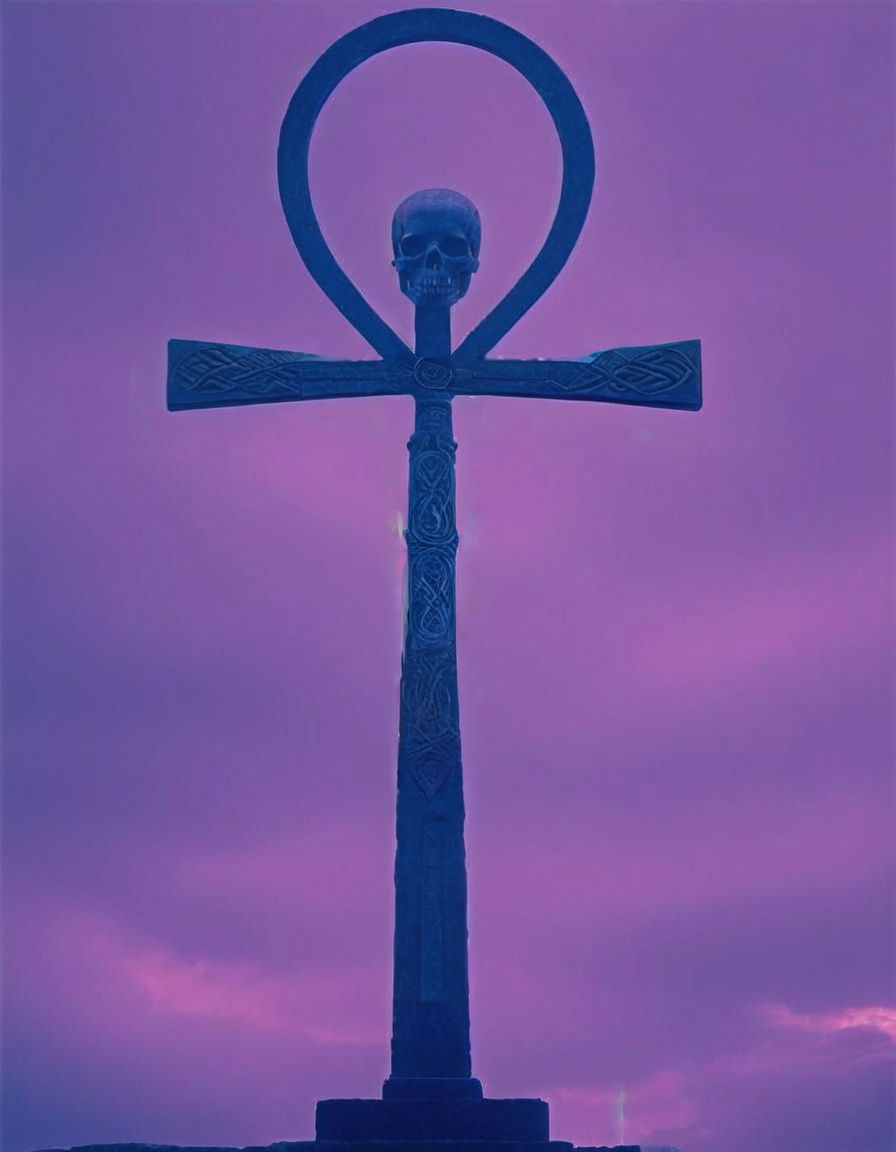 gothic ankh& intricately detailed hyperdetailed photorealism ...